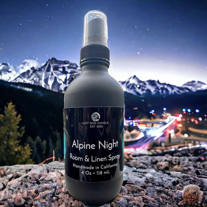 Alpine Night Handcrafted Room Spray: Forest Serenity – Bayside Soapworks